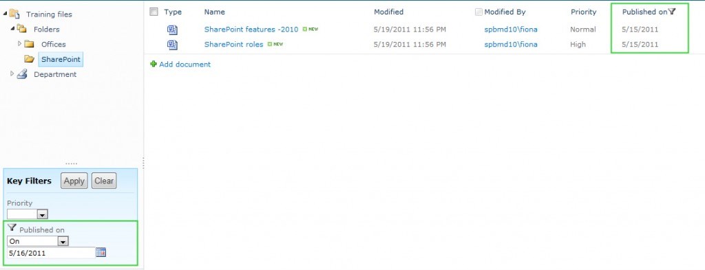 Understand and Configure Metadata Navigation and Filtering : BoostSolutions