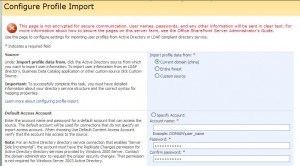 How to configure user profile synchronization in Moss 2007 : BoostSolutions