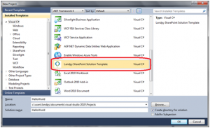 How To Create Your SharePoint VisualStudio Multiple Project Template (The Whole Solution ...