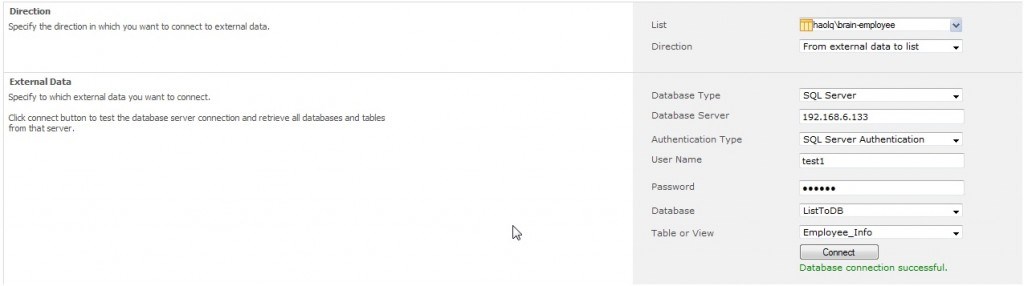 How to Connect Data between External Data and SharePoint Lists : BoostSolutions