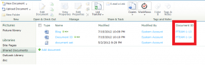 How to Configure Unique Document IDs in SharePoint 2010 : BoostSolutions
