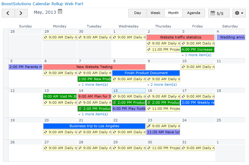 How To Color Code And Organize Your Calendars In Sharepoint