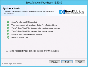How to install BoostSolutions Foundation : BoostSolutions