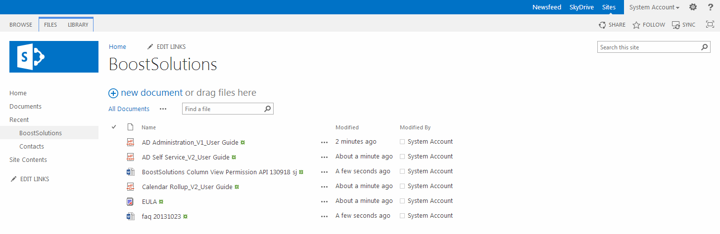 The Basics for Users of SharePoint