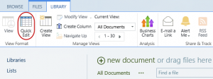 Things to Know about SharePoint 2013 Quick Edit - Part 1 : BoostSolutions