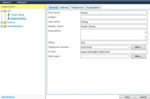 Design Contacts Layout with AD Administration Web Part : BoostSolutions