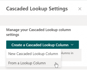 How to convert a SharePoint lookup column to a Cascaded Lookup column : BoostSolutions