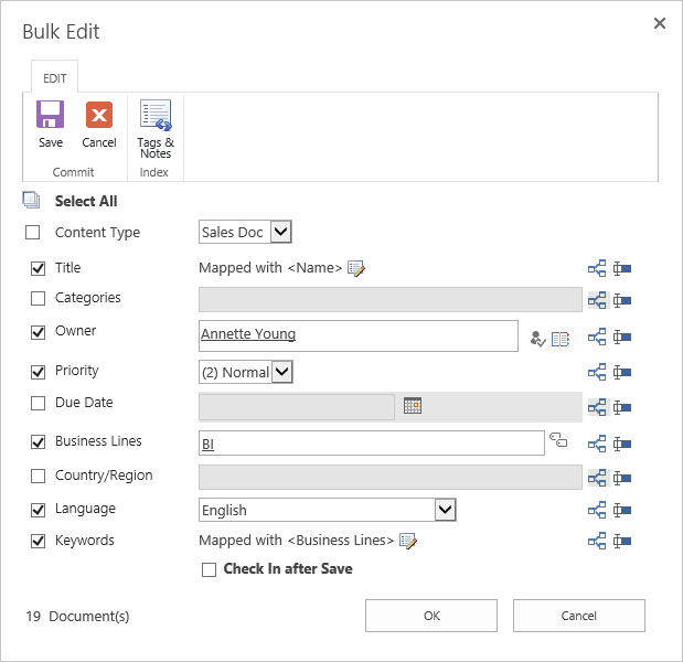 BoostSolutions Bulk Properties Editor for SharePoint On-Premises ...