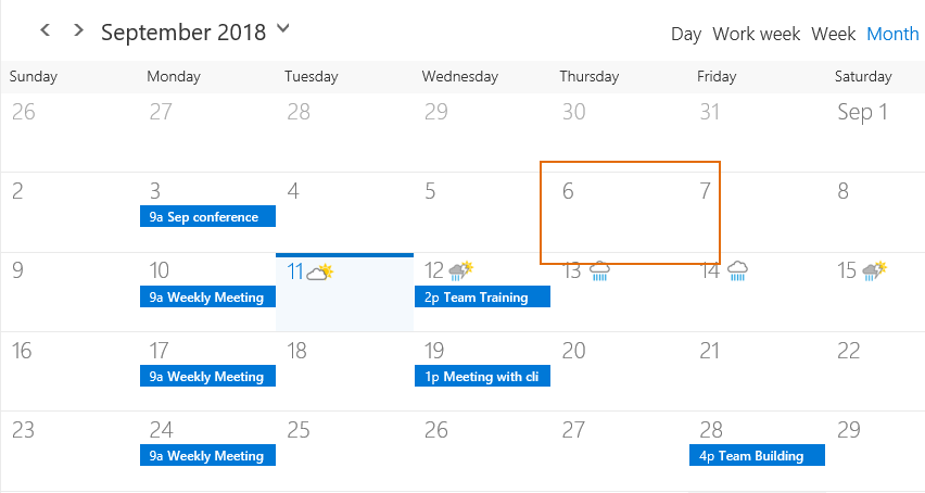 How to add/edit/delete event on Calendar Rollup Web Part | Calendar ...