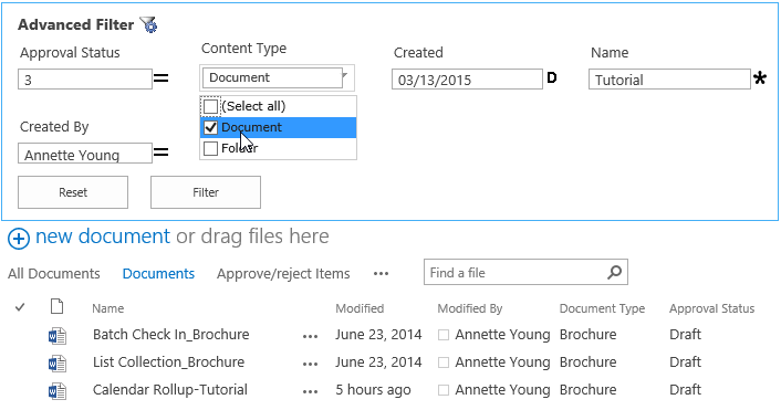 BoostSolutions List Advanced Filter for SharePoint On-Premises ...