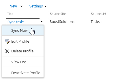 SharePoint List Sync Tutorial